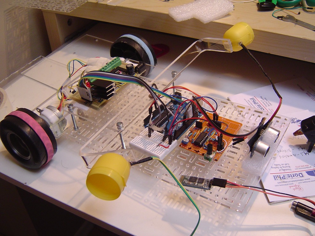 Experimenting with Sound Localization and Arduino – 42 Bots